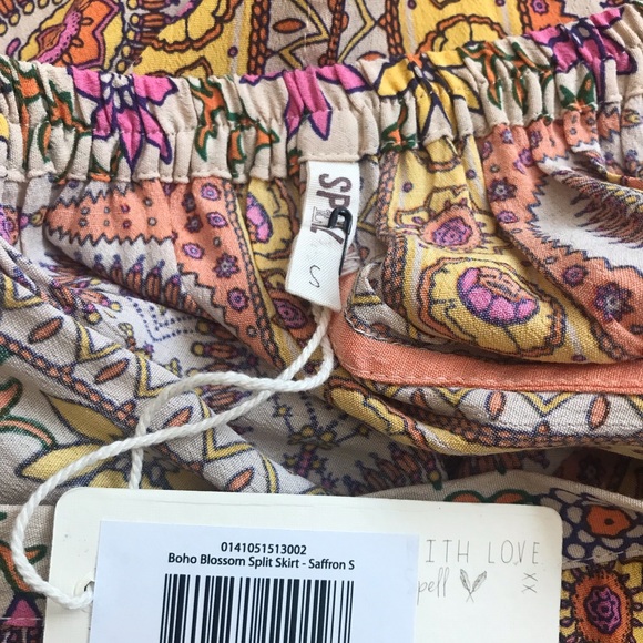 Spell | Skirts | Spell Boho Blossom Split Skirt | Poshmark